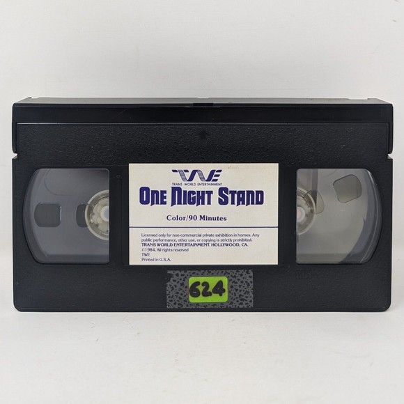 Media | One Night Stand Vhs Tape 1984 Extremely Rare Horror Trans World ...